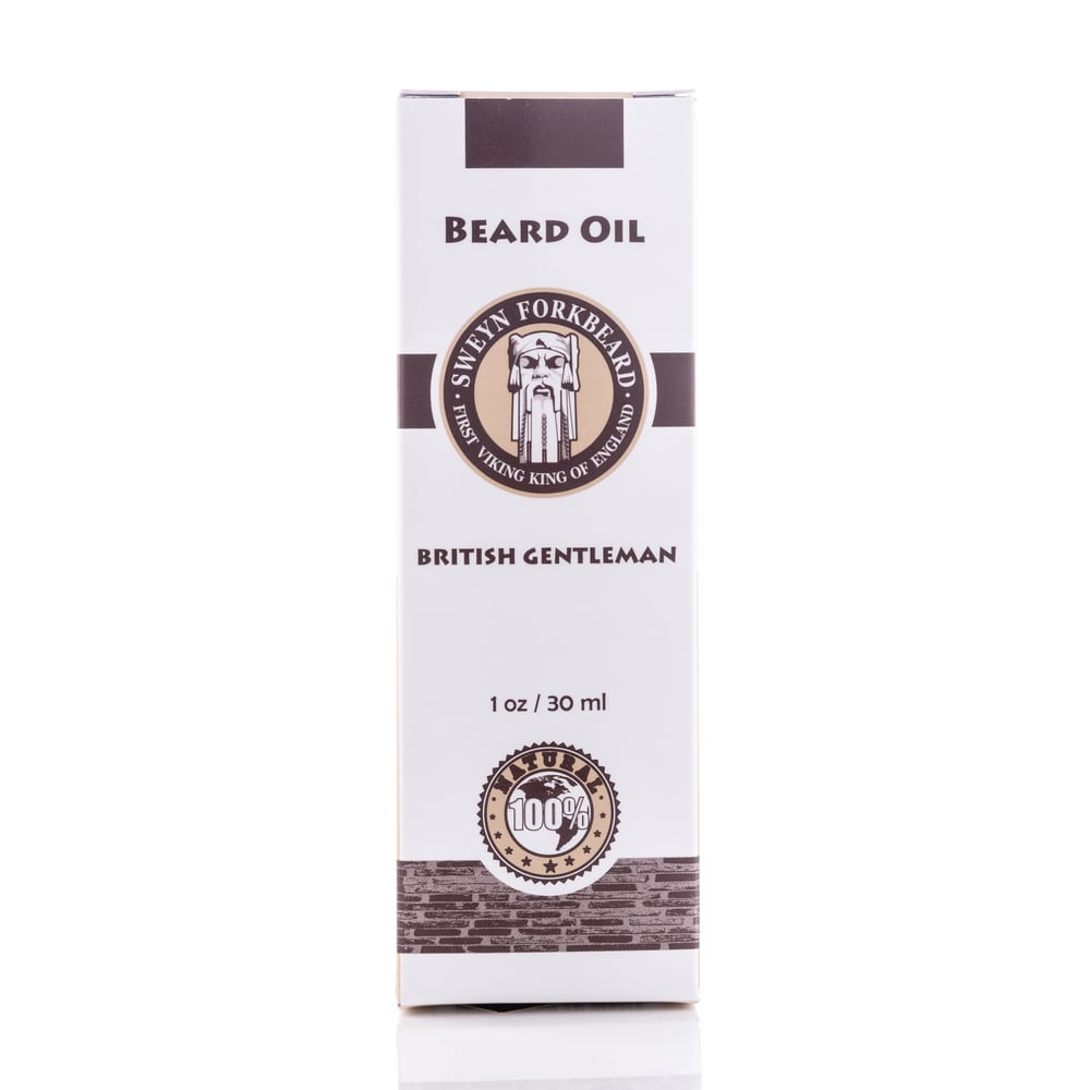 Beard Oil British Gentleman 30 ml/1 oz | Sweyn Forkbeard