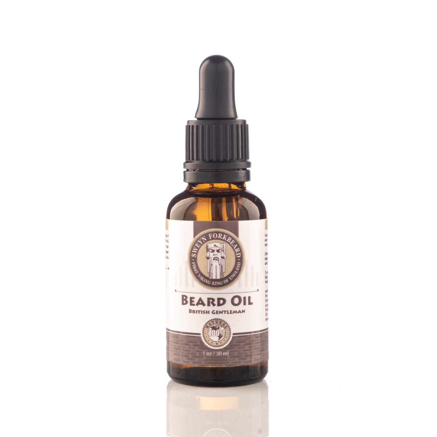 Beard Oil British Gentleman 30 ml/1 oz | Sweyn Forkbeard