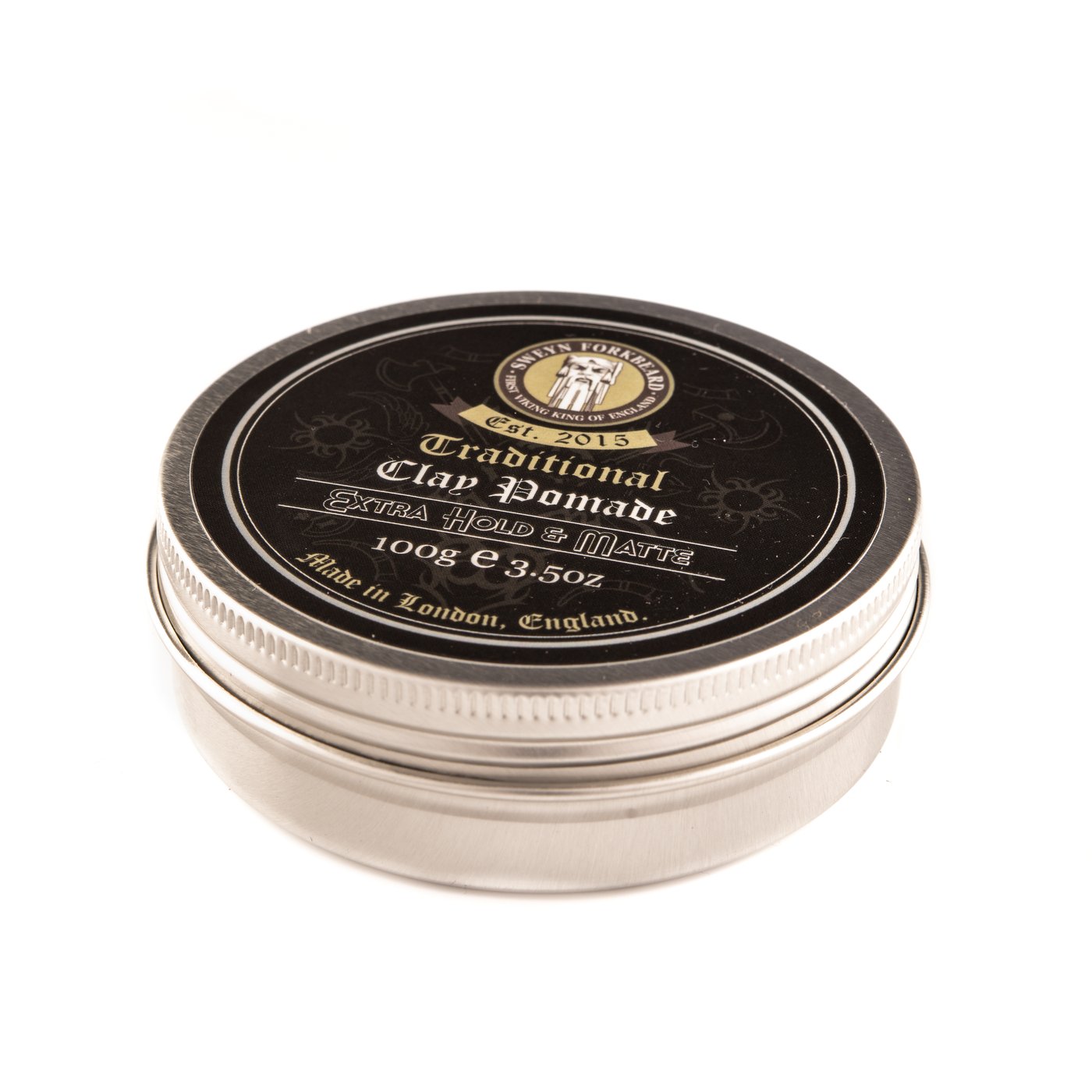 Traditional Clay Pomade - Hair Pomade 100% Organic | Sweyn Forkbeard