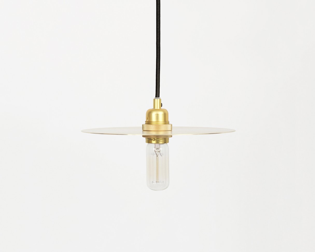 Brass circle shade (M) by Frama / An Artful Life