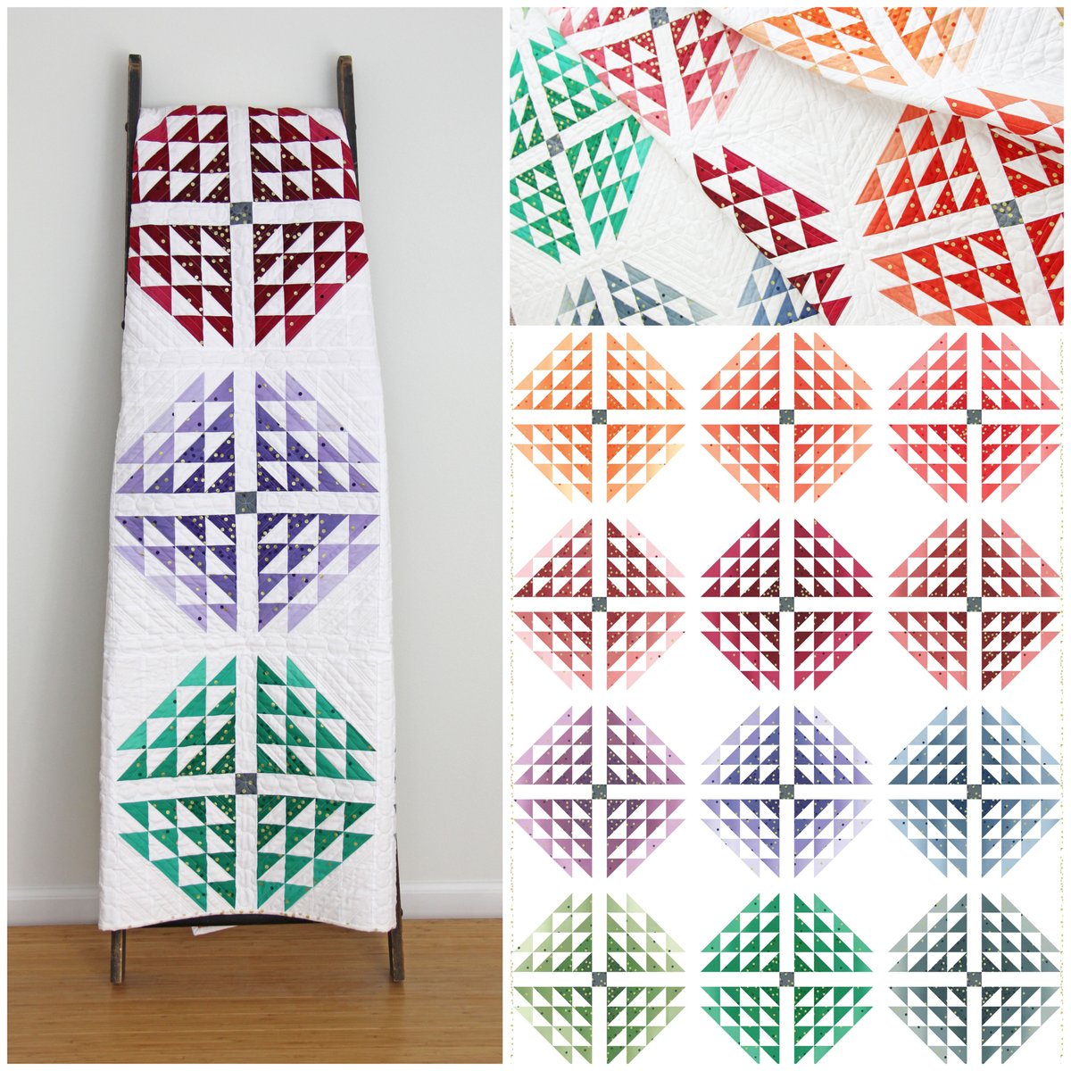 V and Co — Cadence Ombre Quilt PDF Pattern