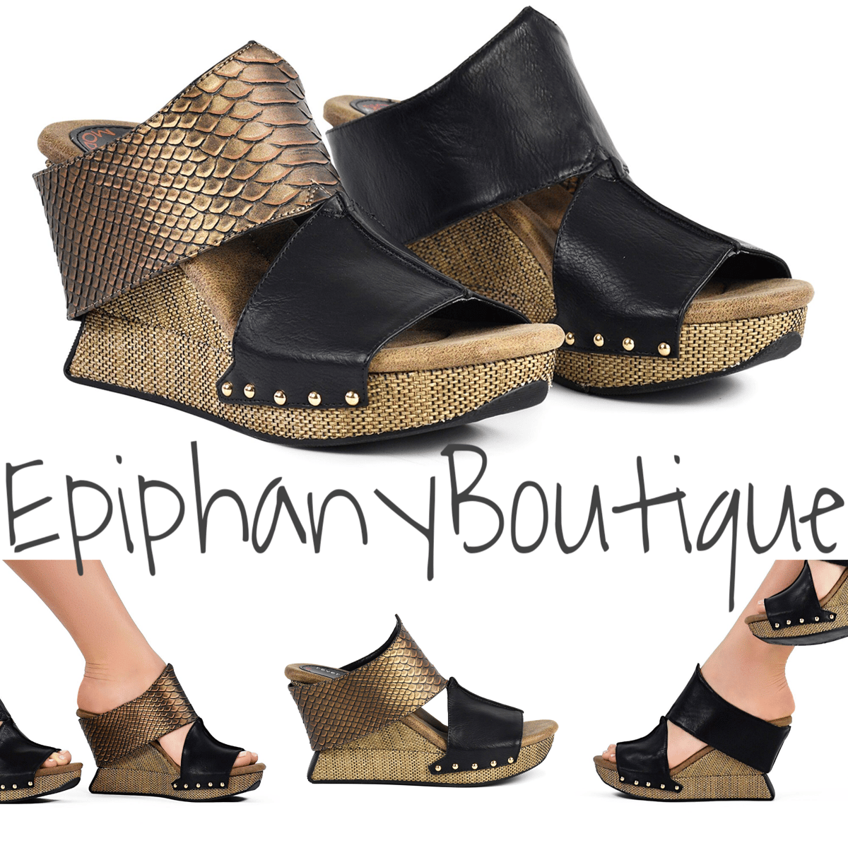 Epiphany Boutique — The Modzori 'Virginia' Wedge