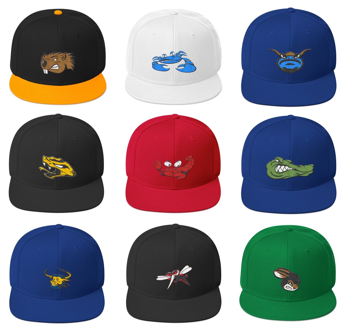 HFLL — HF Farm Division Hats - Embroidered