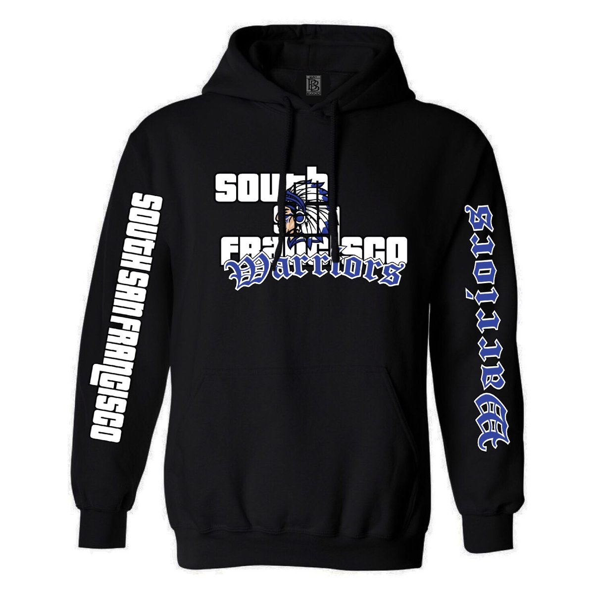 SSF Warriors GTA Hoodie (Black) | Bay Blood Clothing