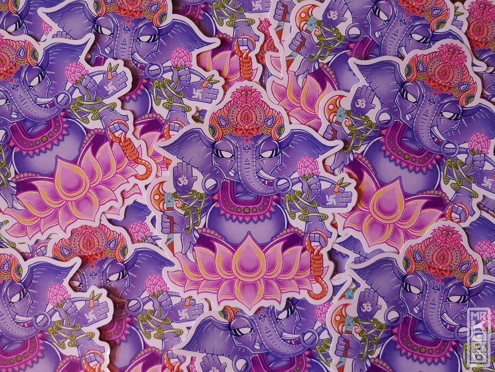 Ganesha Sticker Pack | Mr Kobo