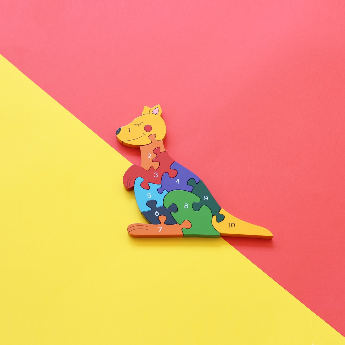 Kangaroo 1-10 | Ozzy Puzzles