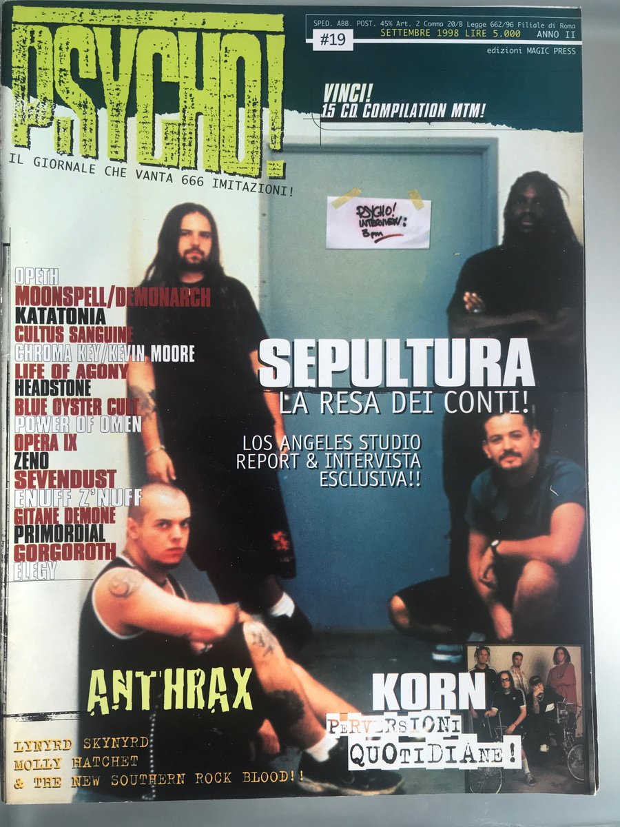 PSYCHO! N. 19 (SETTEMBRE 1998) - 2 COPIE DISPONIBILI - RARISSIMO ...