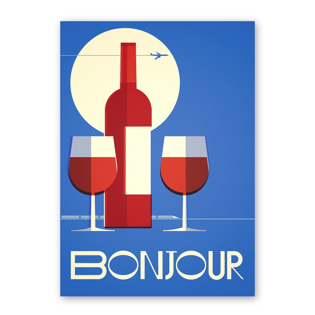 Hello France | The Stanley Chow Print Shop