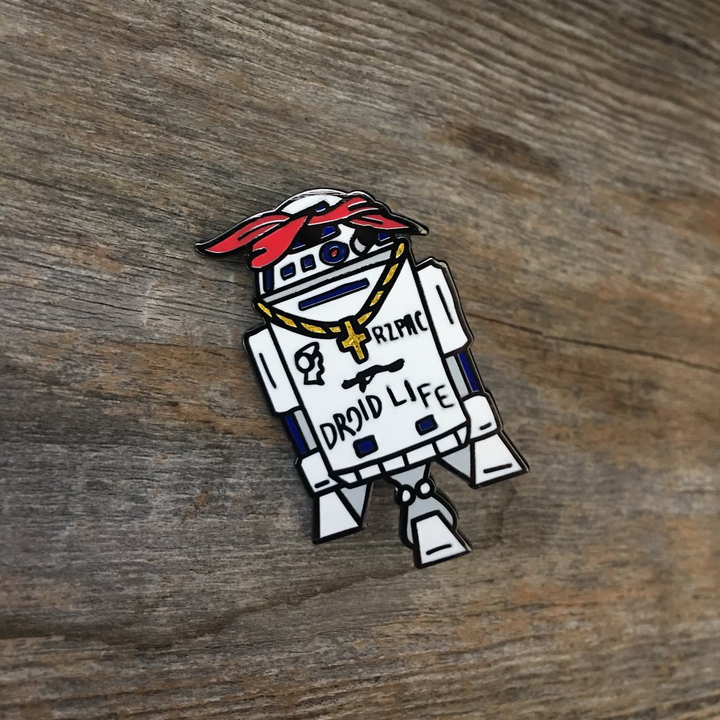 R2Pac Lapel Pin | BadPins
