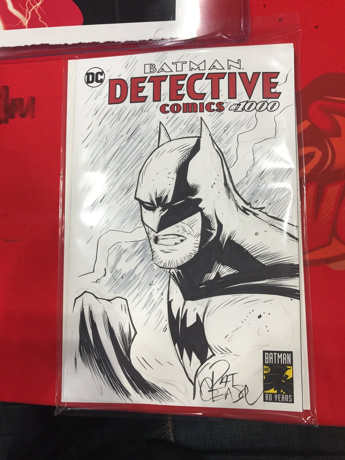 Batman Detective #1 blank sketch cover - munimoro.gob.pe