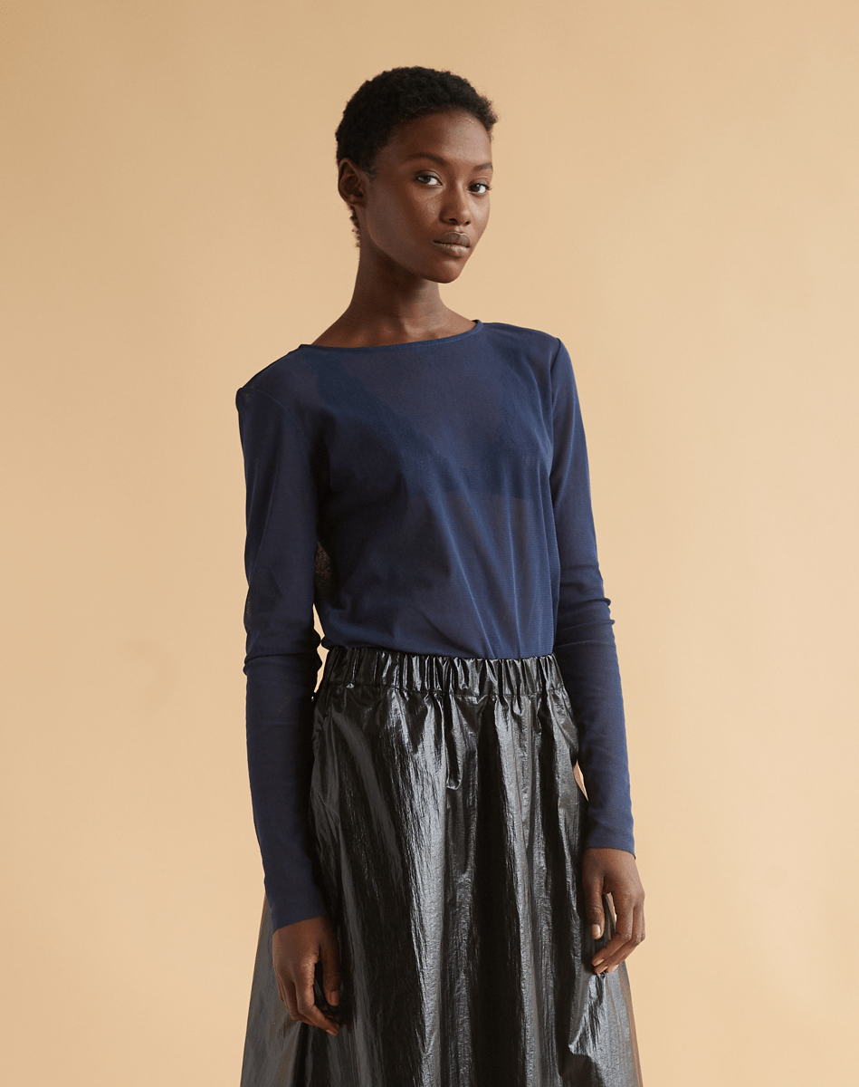 Denman mesh top / ANNA BROWN