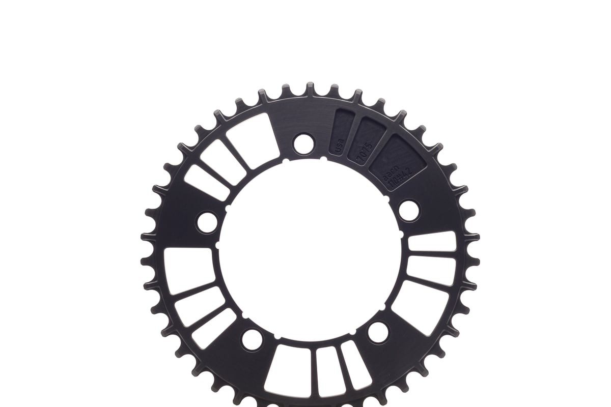 110#38/40/42 Basics 1x 12-Speed Chainring (110BCD//38/40/42-Tooth ...