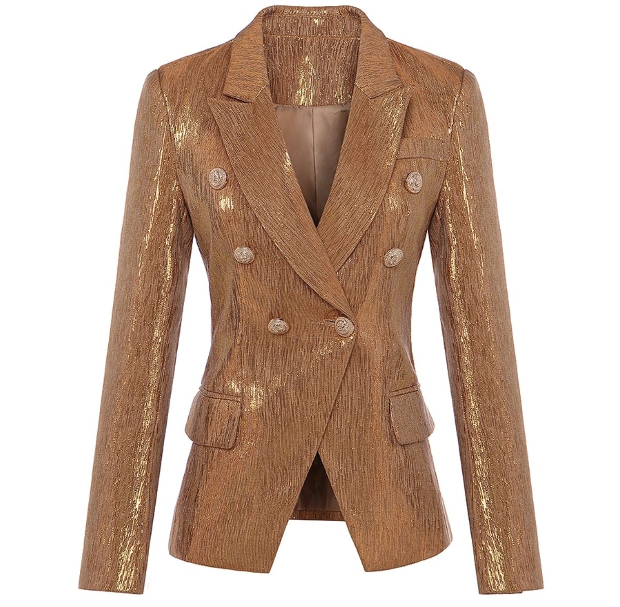 Military Blazer - Gold / istylebysonia