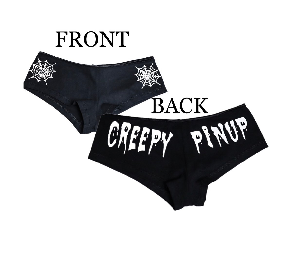 Creepy Pinup Booty Shorts | Manku Shop
