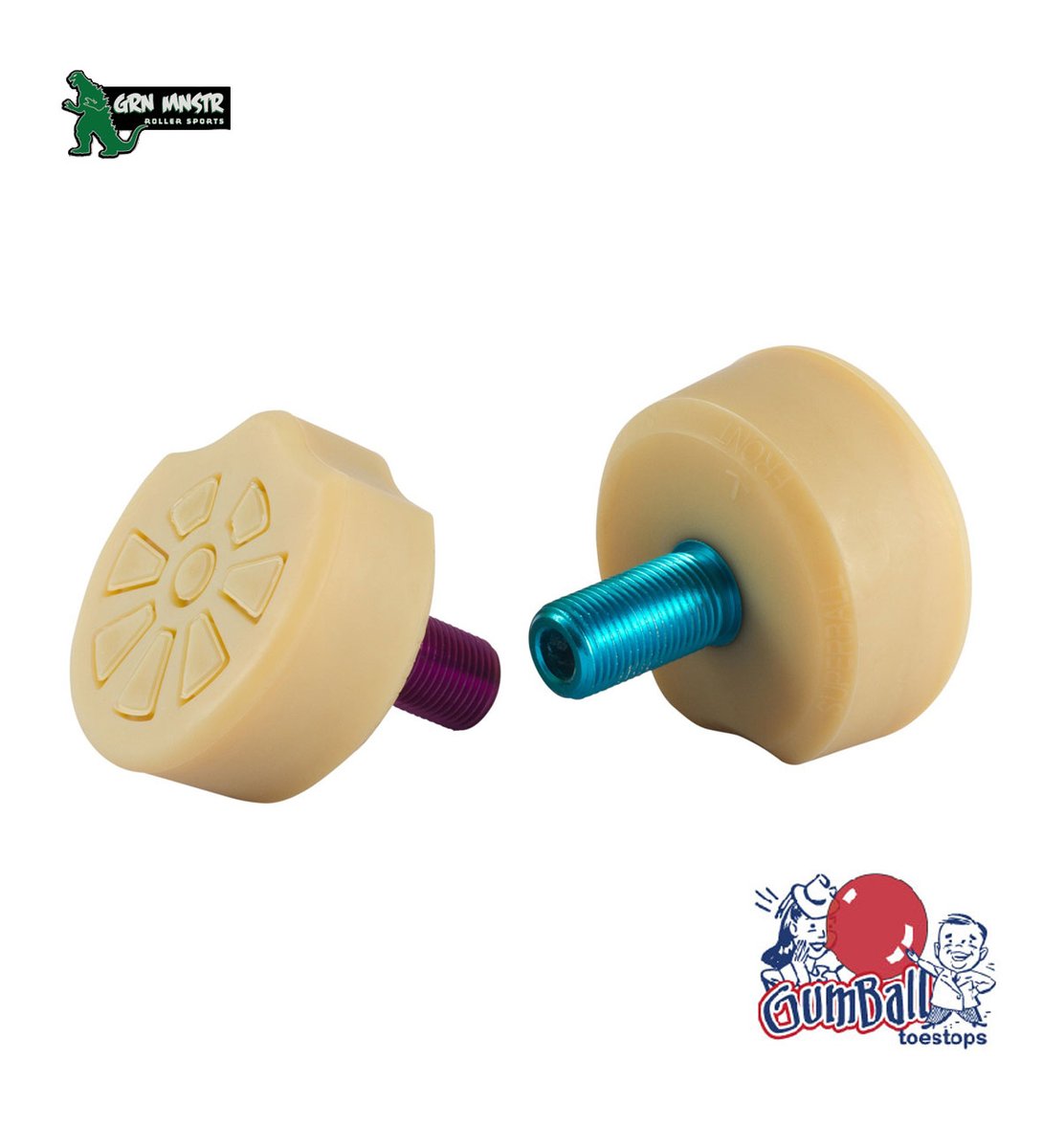 Gumball Superball Toe Stops (Pair) | Bad Sheep Boutique