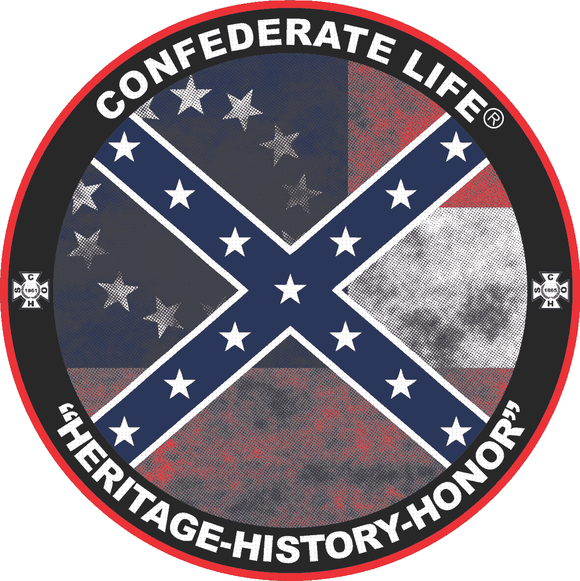 Confederate Life® — Decals/Stickers
