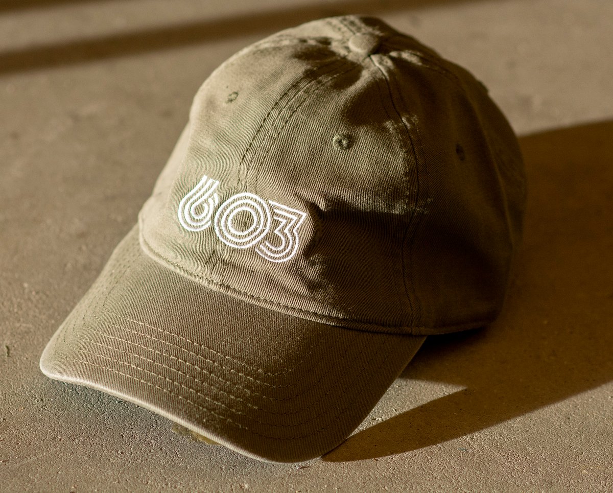 Retro 603 Dad Hat - Green | New Hampshire Apparel