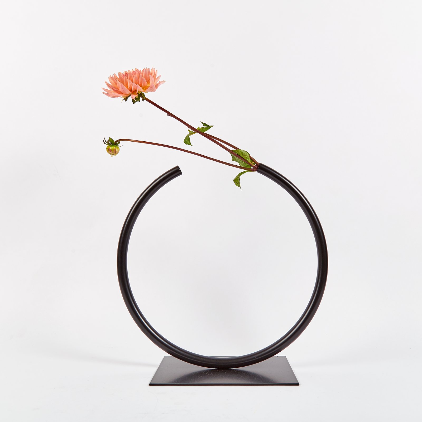 ACV studio — Medium, BLACK Almost a Circle Vase