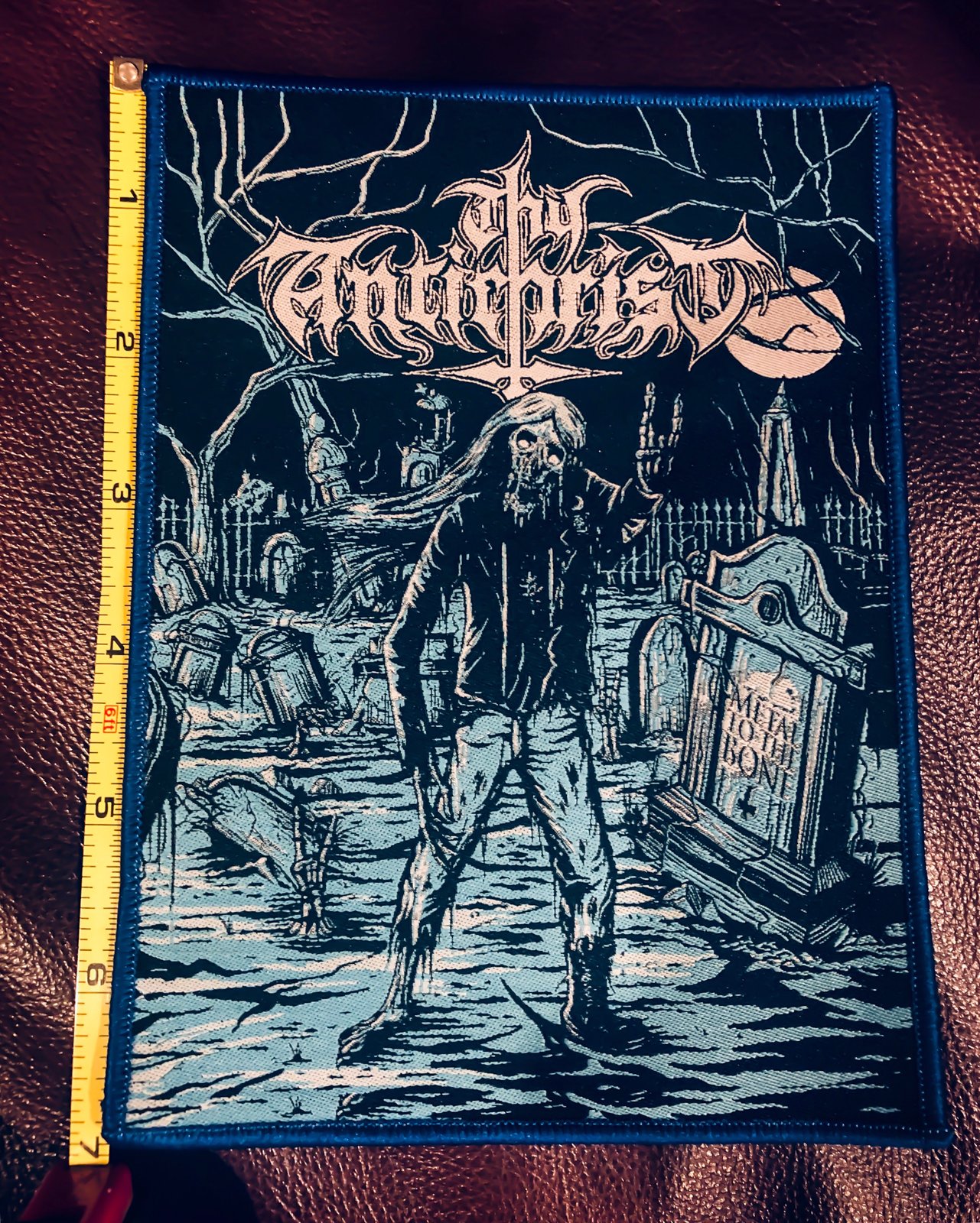 Thy Antichrist - Metal to the Bone Woven Patch / THY ANTICHRIST ...