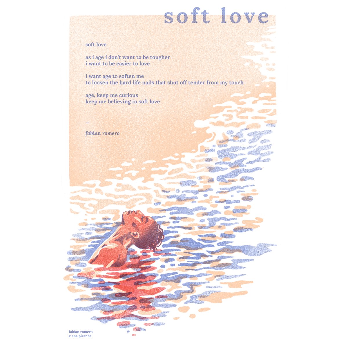 Soft Love Poster / fabian romero
