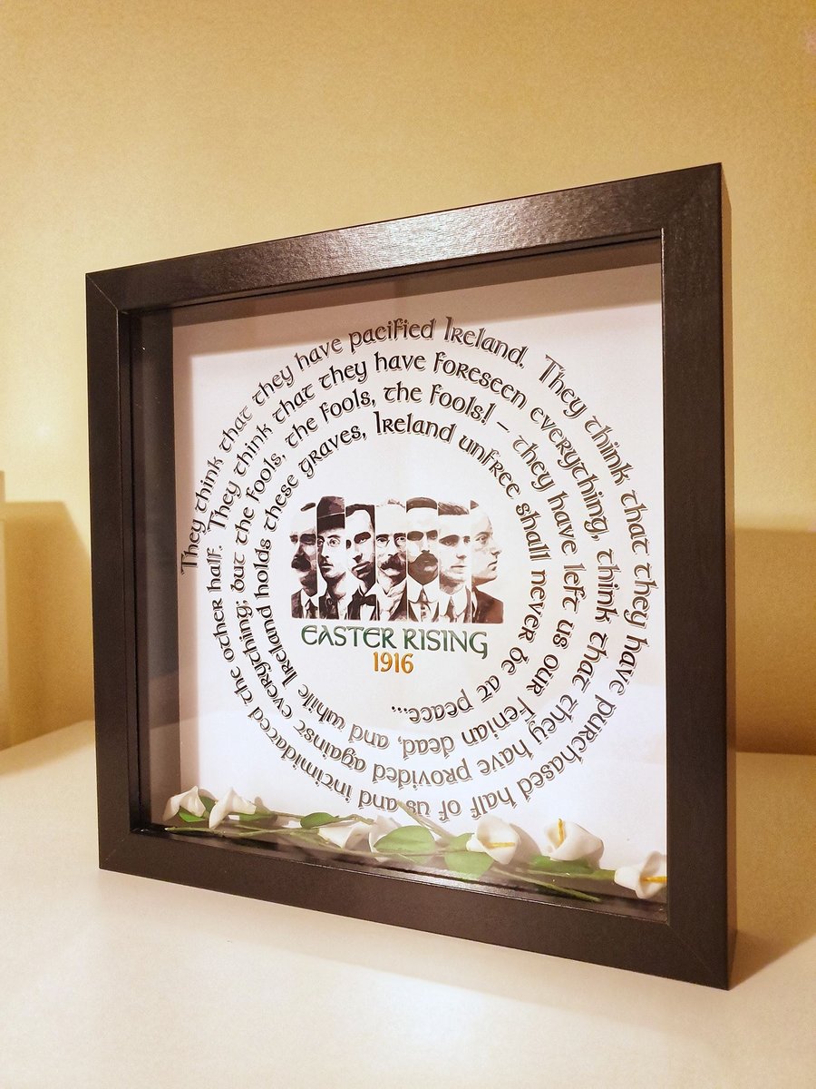 Easter Rising 1916 leaders box frame | Proclamation Prints