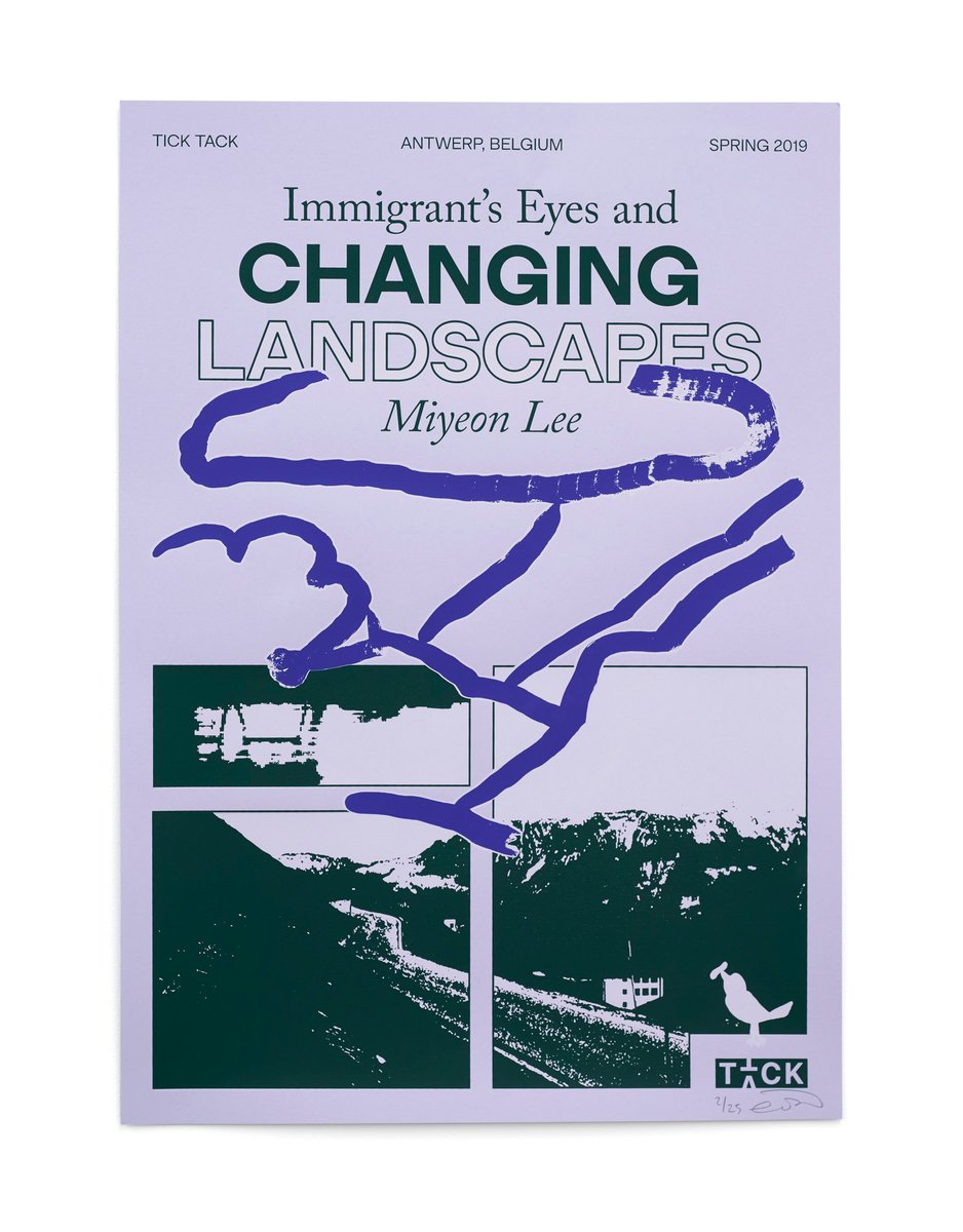 Travis Kane & Miyeon Lee: Poster Screenprint | TICK TACK