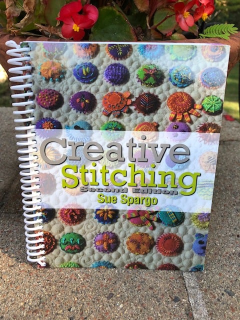 Creative Stitching Book by Sue Spargo - Second Edition | westcoastwool