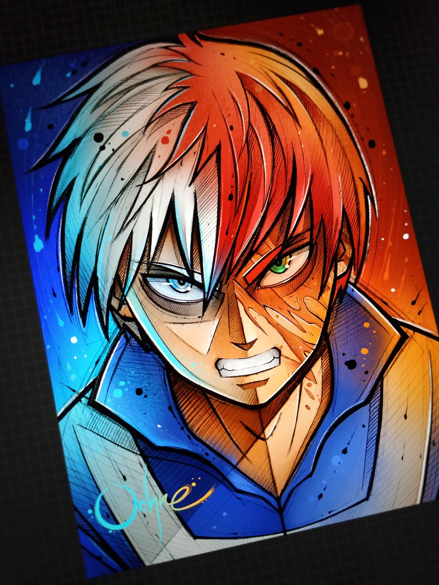Ochre Fox — Todoroki (My Hero Academia)
