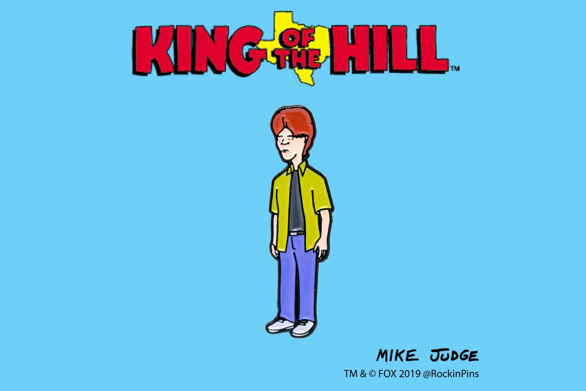 King of the Hill - Dooley Enamel Pin | Rockin Pins