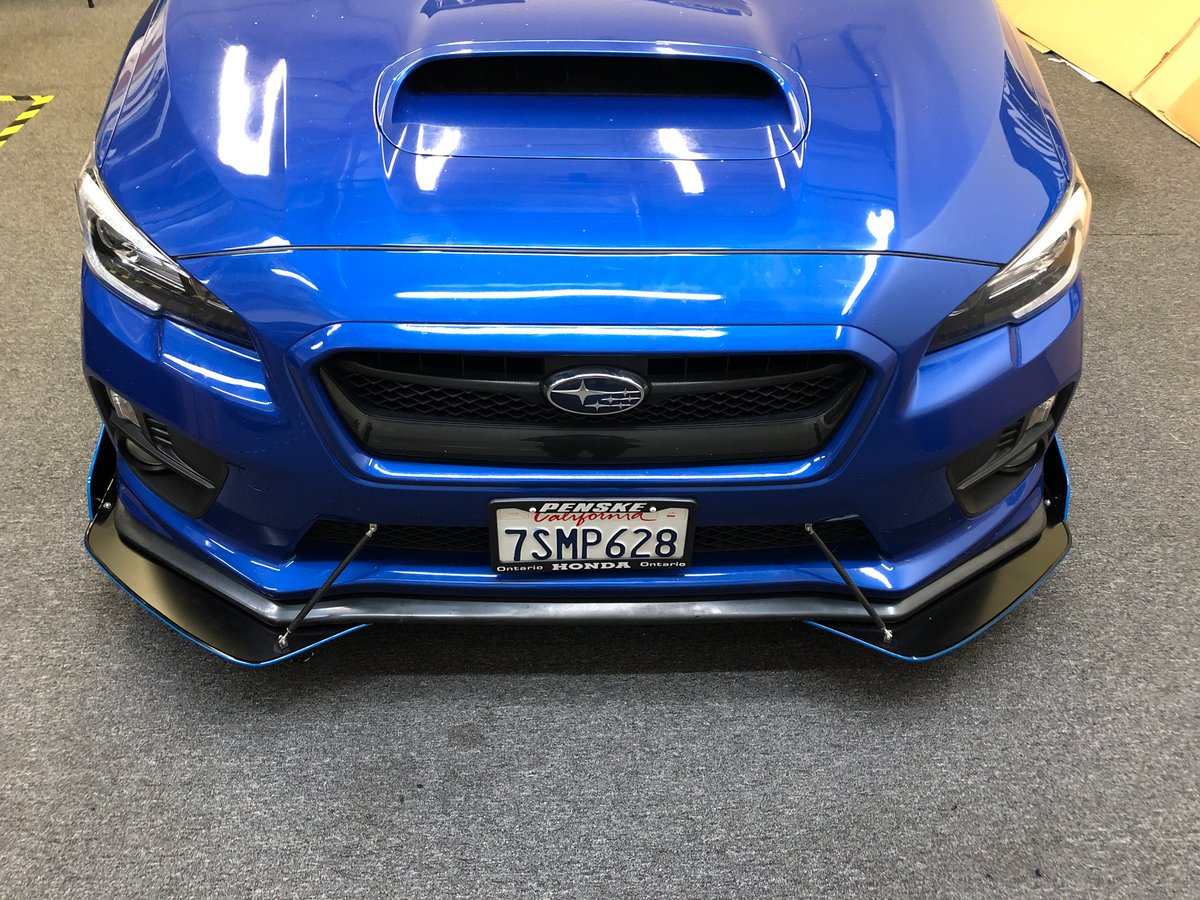 DownForceSolutions — 2015-2021 Subaru WRX / STi 2 piece splitter
