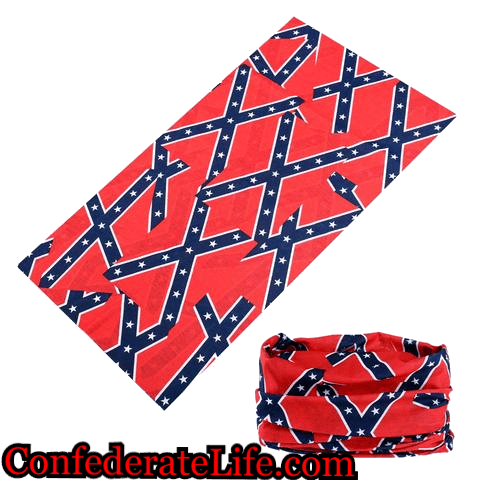 Confederate Life® — Rebel Confederate Tubular Face Mask/Buff Shield