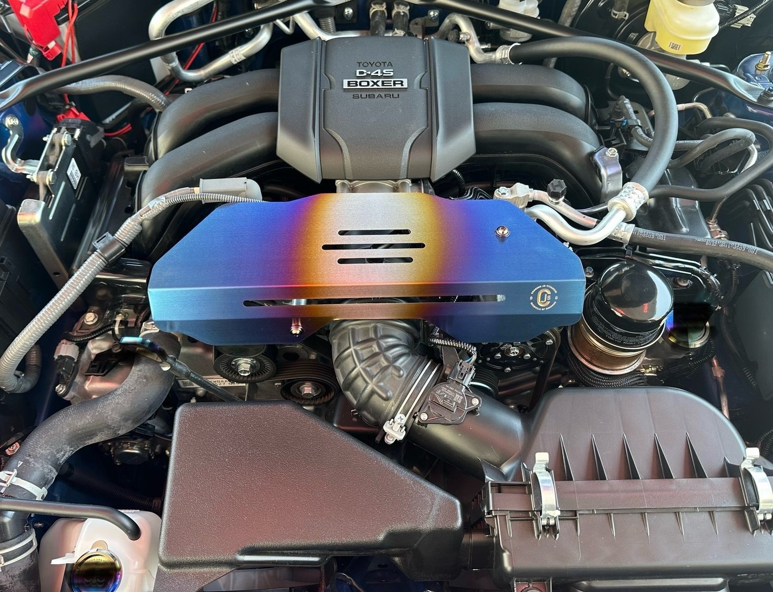 Subaru BRZ/Toyota GR86 2021+ Titanium Pulley Cover | Chasing JS