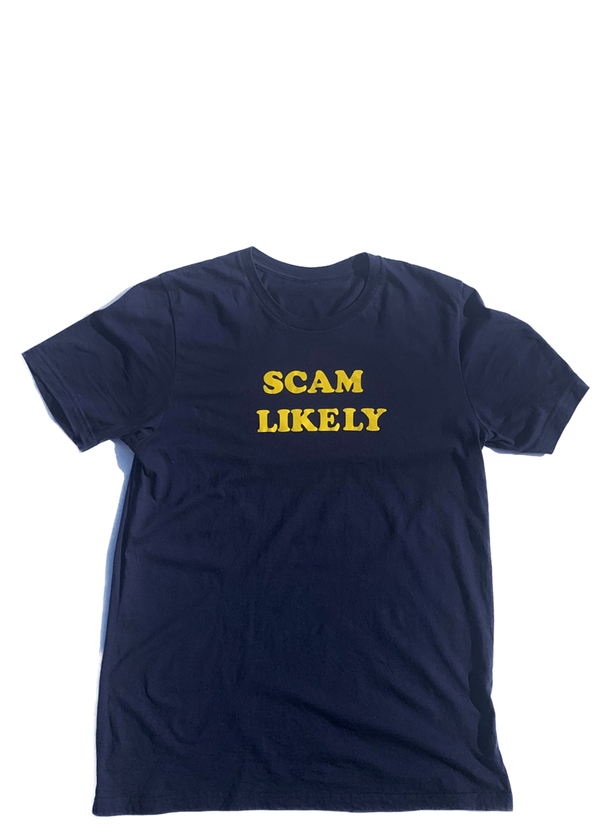 SCAM LIKELY T - NAVY BLUE | Winnerz Circle Collection