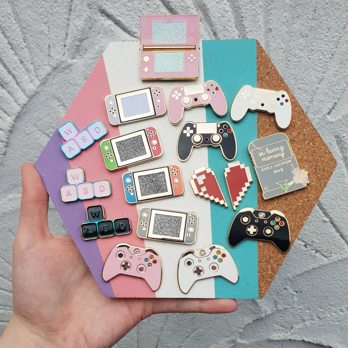 Cosmic Mermaid Pins — Gamer Pins