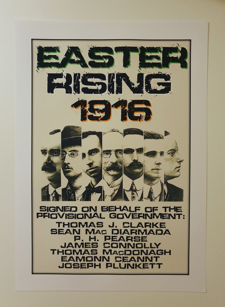 EASTER RISING 1916 A3 print. | Proclamation Prints