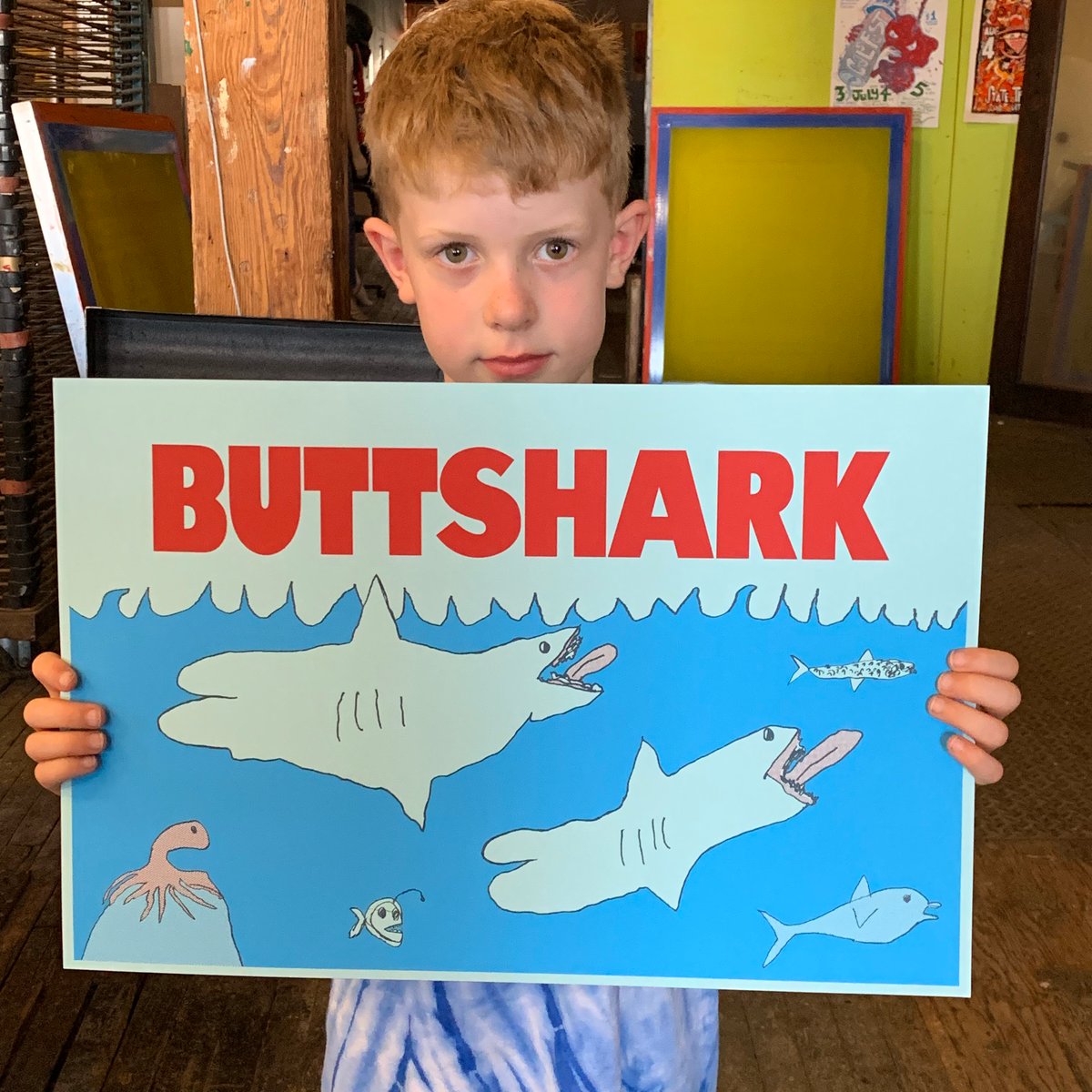 Crosshair — BUTTSHARK to benefit RAICES