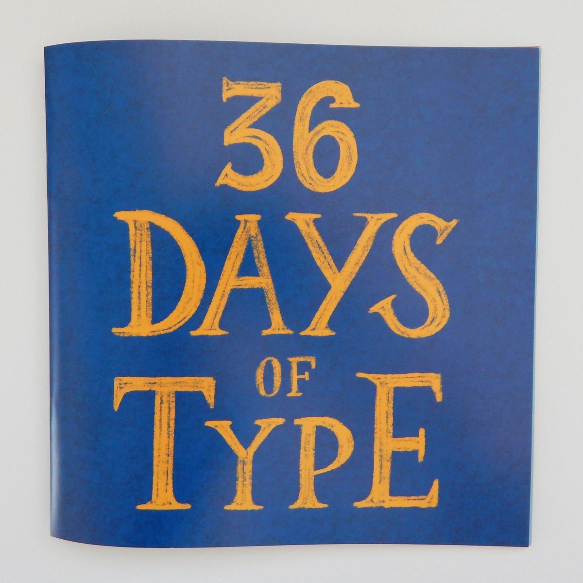 36 Days of Type Booklet | Laura Tickner Illustration