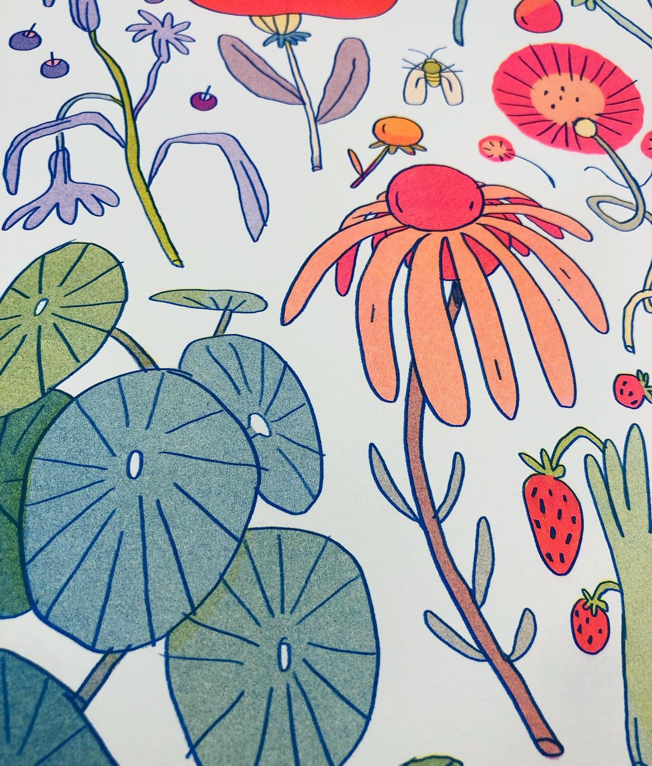 Large 11x17 Flower Poster Print | Natalie Andrewson