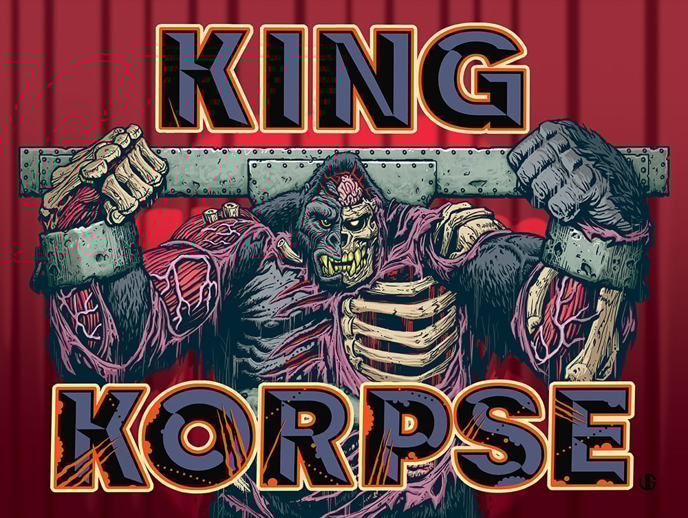 KING KORPSE KAPTIVE poster | The James Groman Store