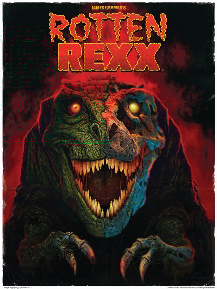 ROTTEN REXX poster | The James Groman Store