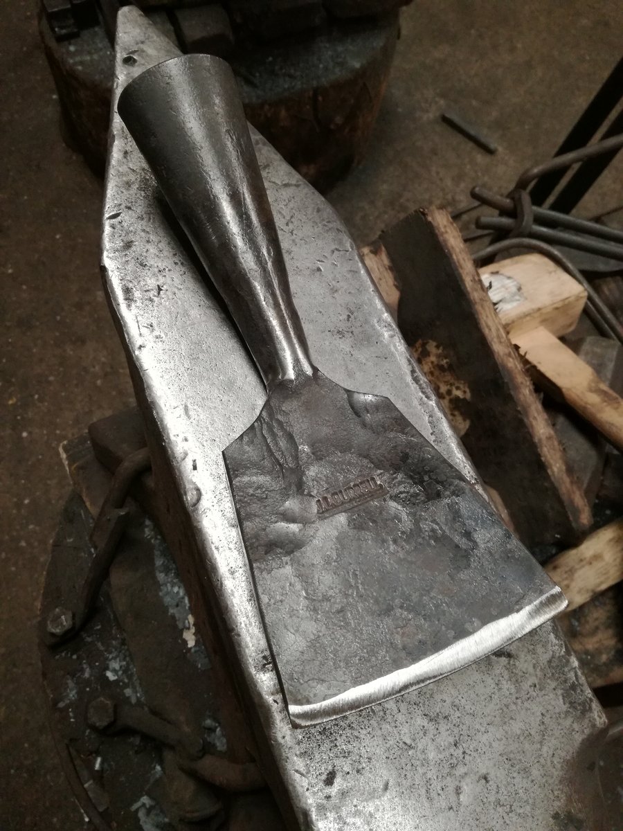 Bark Peeling "Spud" | Joshua L Burrell Toolsmith and Forging Services