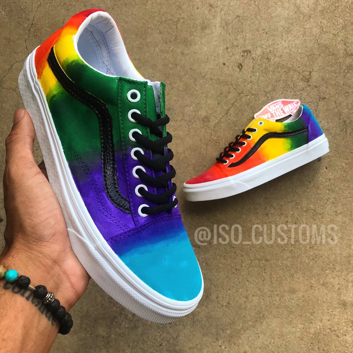 Vans Rainbow Fade | I Stand Out Customs