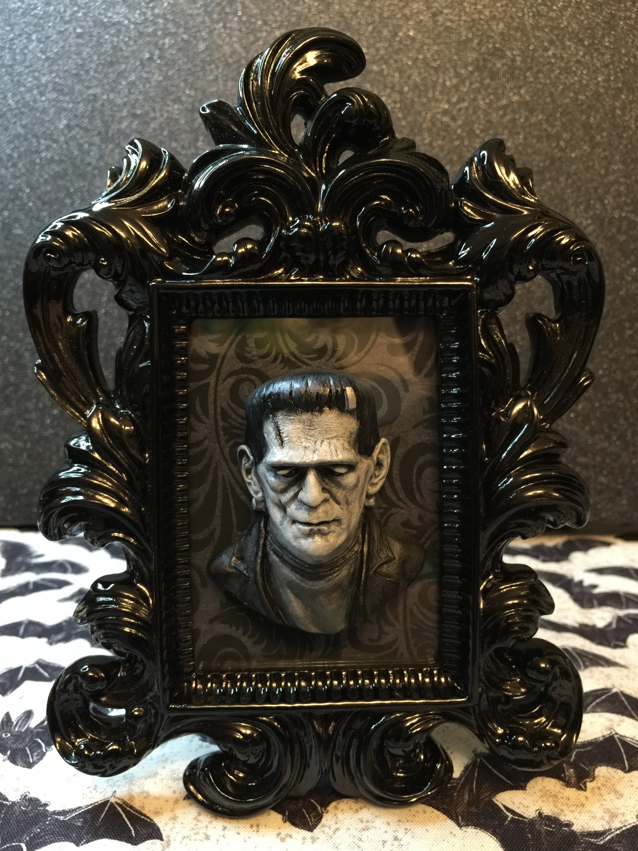 Frankenstein Framed Art | Lucky Hellcat
