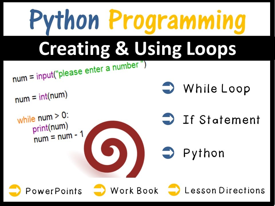 Python Programming - Creating Loops | Computer Creations Ltd
