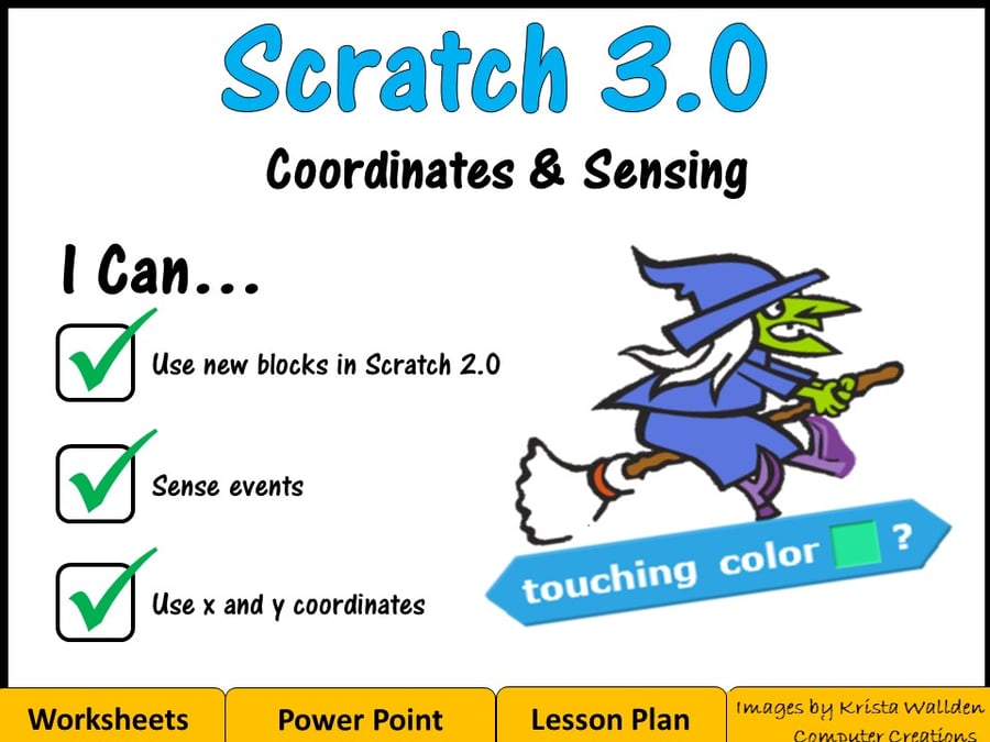 Scratch Coding Programming - Coordinates & Sensing Lesson (Scratch 3.0 ... Scratch Coding Programming - Coordinates & Sensing Lesson (Scratch 3.0 ...