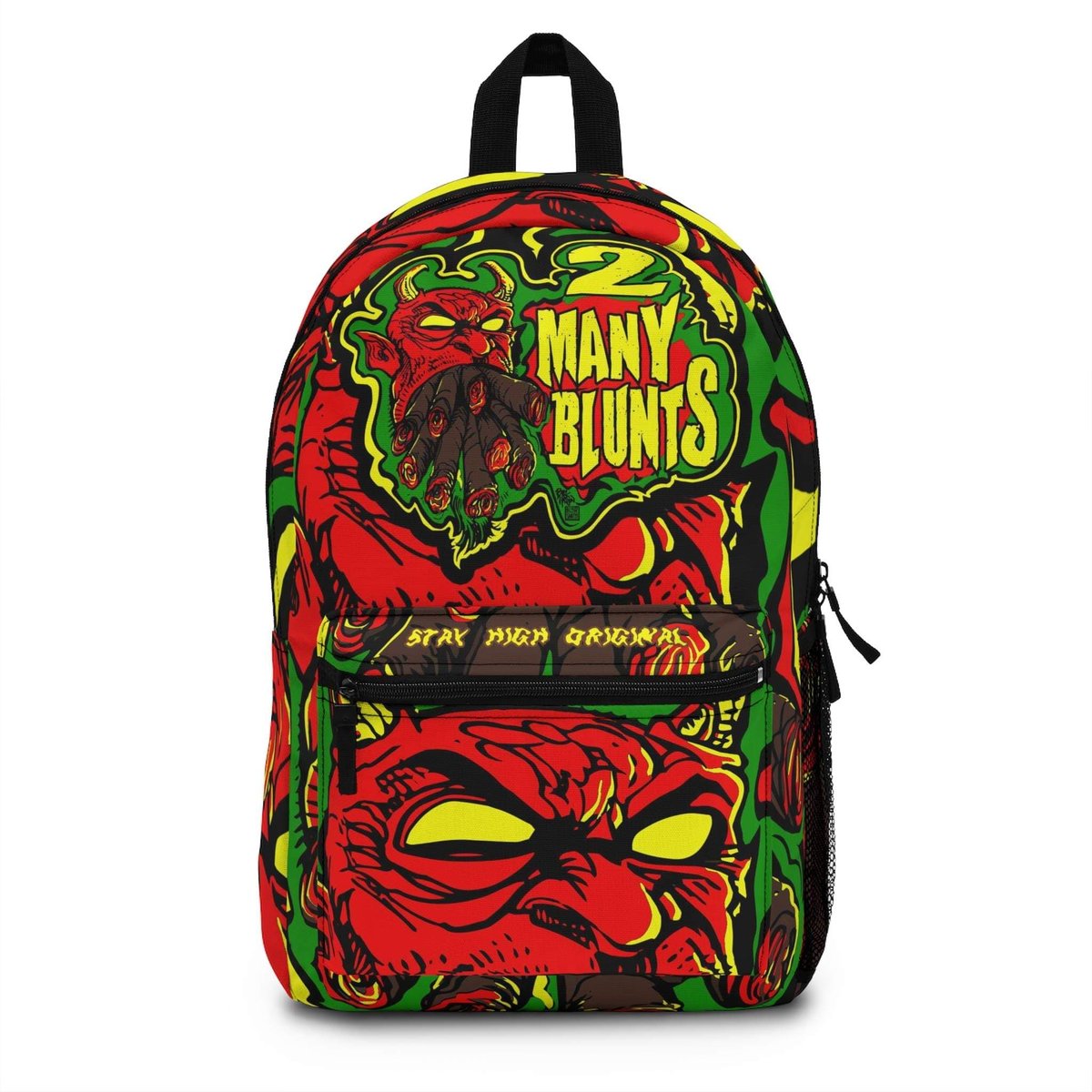 2 MANY BLUNTS BACKPACK | GUTTER CHRIST PRODUCTIONS