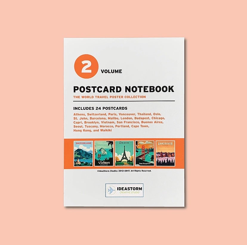 IdeaStorm Studio Store — Postcard Notepad Vol. 2