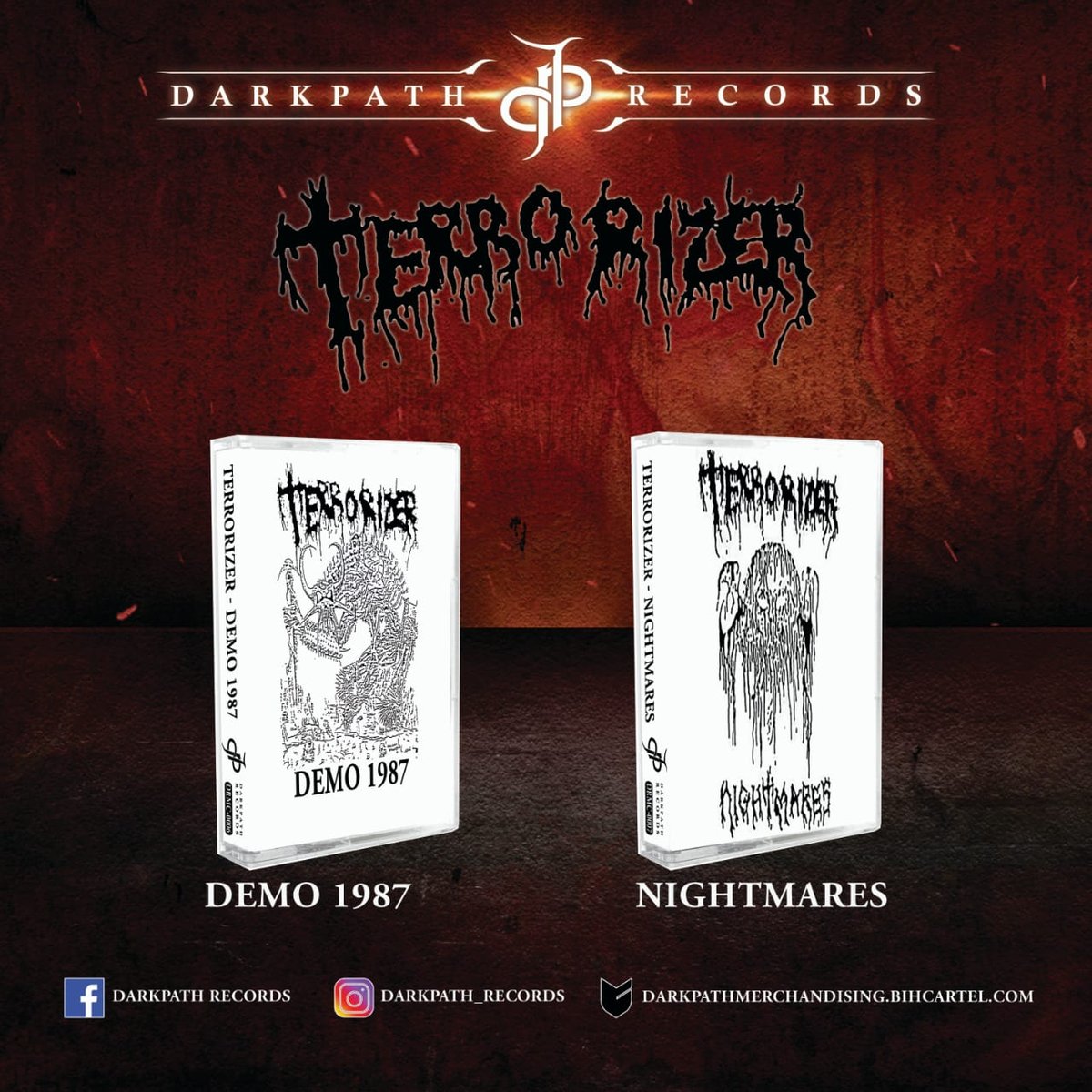 TERRORIZER - Tapes | DARKPATH Merchandising
