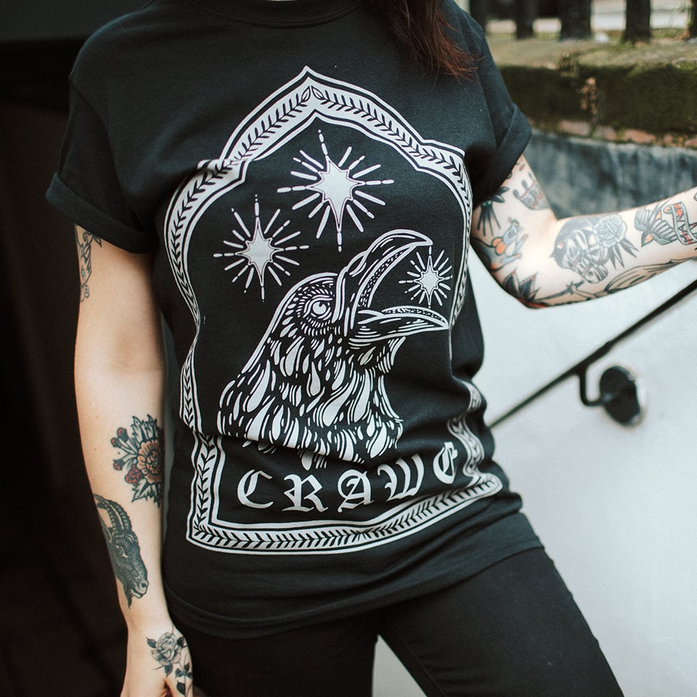 "CRAWE" TEE BLACK / Pyre Climber