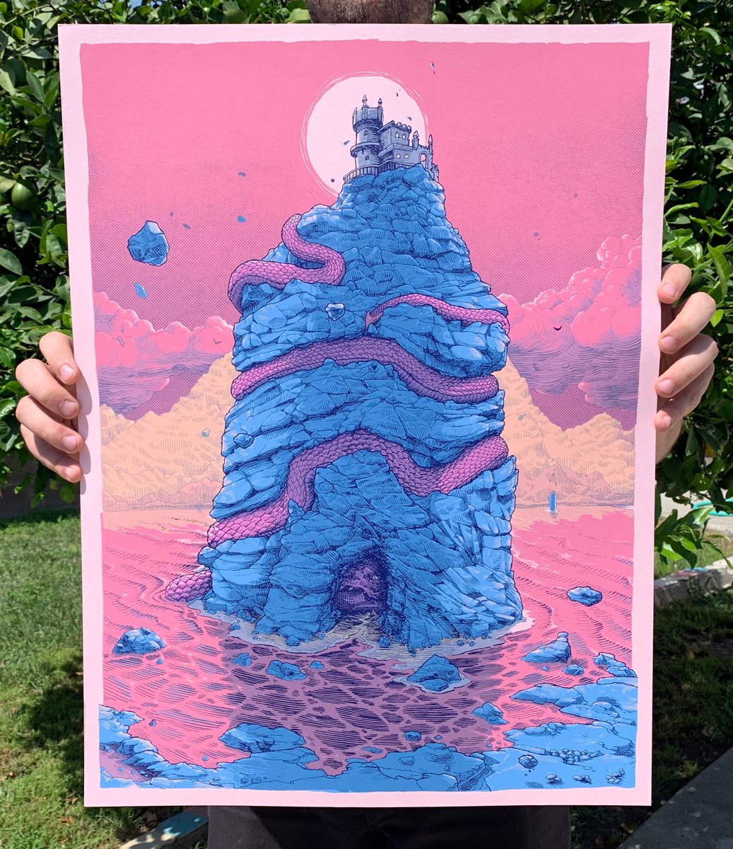 Chamber of the Wyvern - Art Print | Dave Kloc